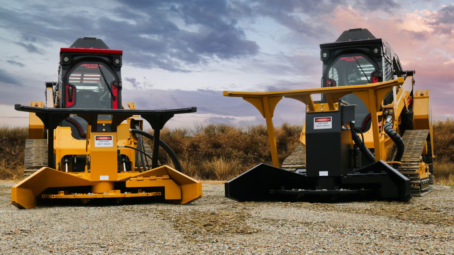 Excavator Cab Protection - Custom Machine Guarding
