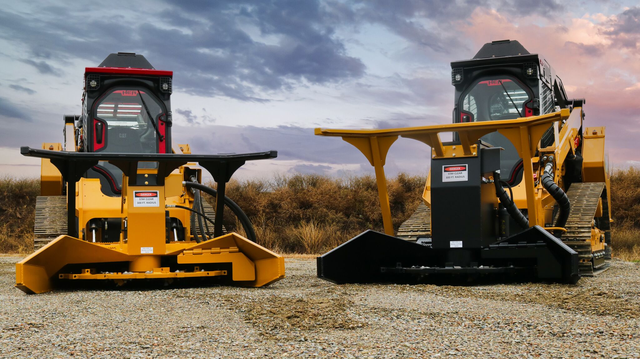 Excavator Cab Protection - Custom Machine Guarding