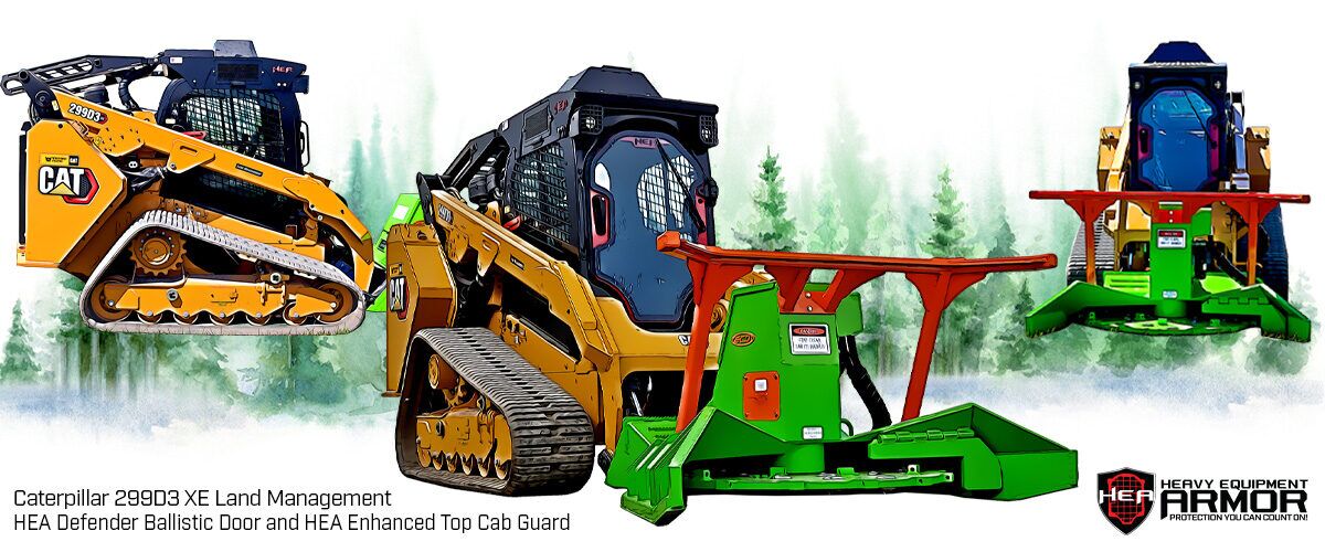 Forestry Guards for Excavators - Skid Steer Attachments
