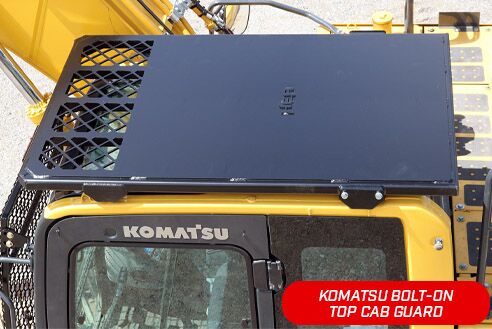 Excavator Forestry Guarding - Brush Guards for Excavator