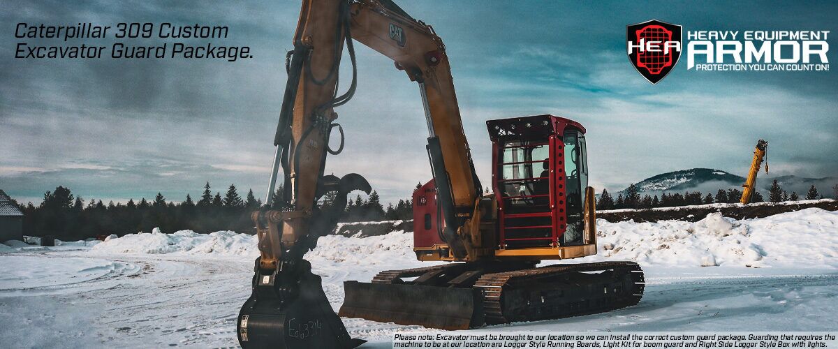 Forestry Guards for Excavators - Skid Steer Attachments