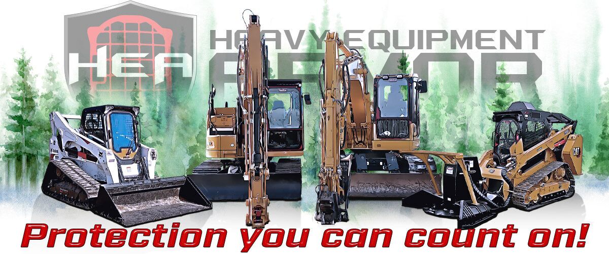 Forestry Guards for Excavators - Skid Steer Attachments